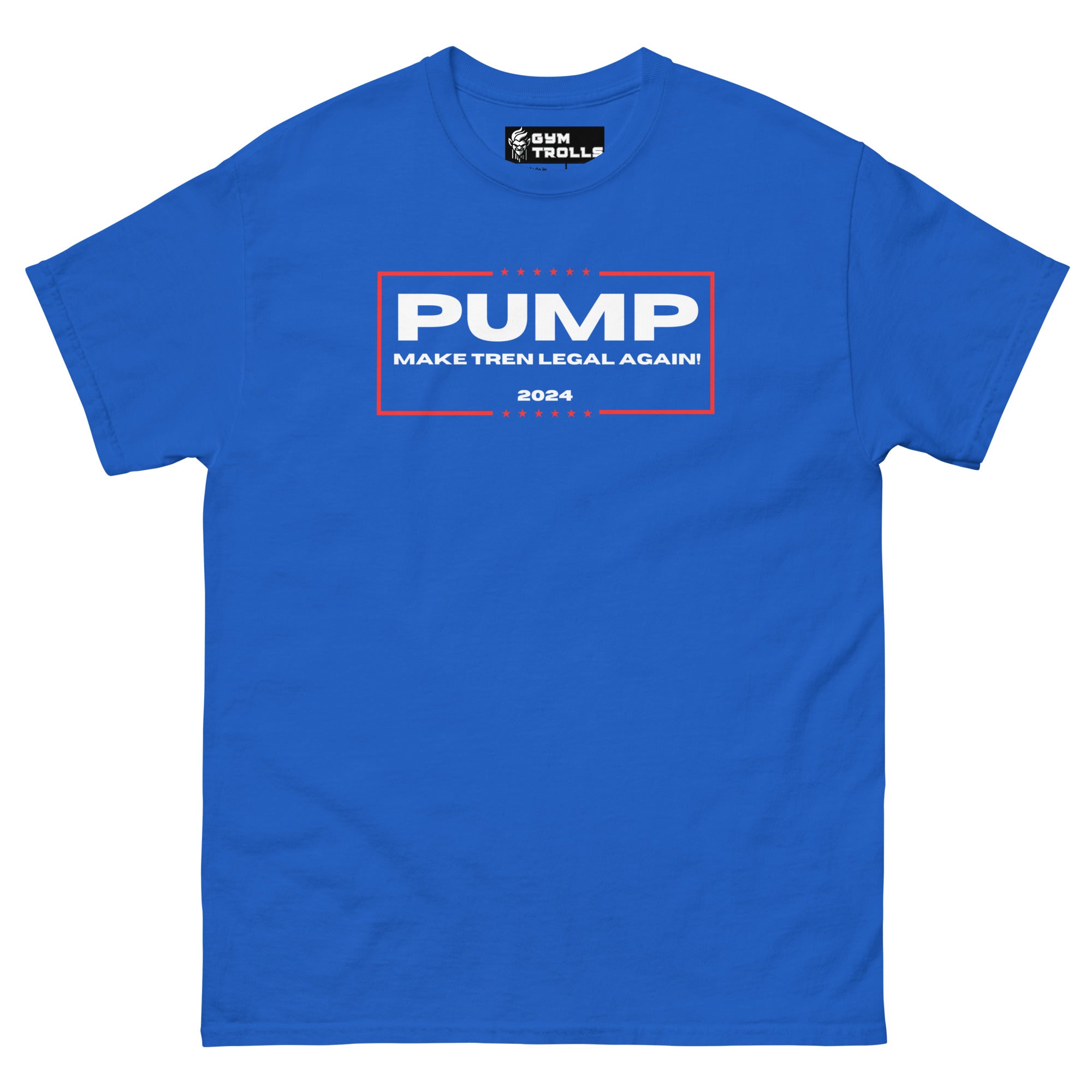 Pump Logo Tee – GymTrolls